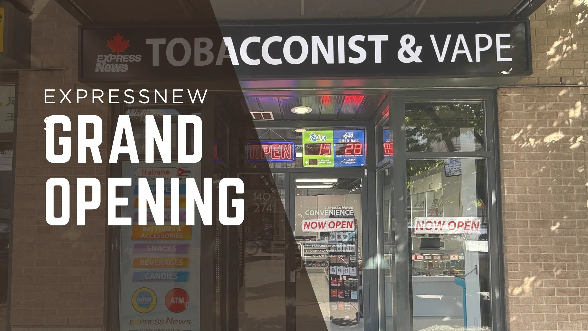 Grand Opening: Tobacconist & Vape by Expressnews in Vancouver – Vape ...
